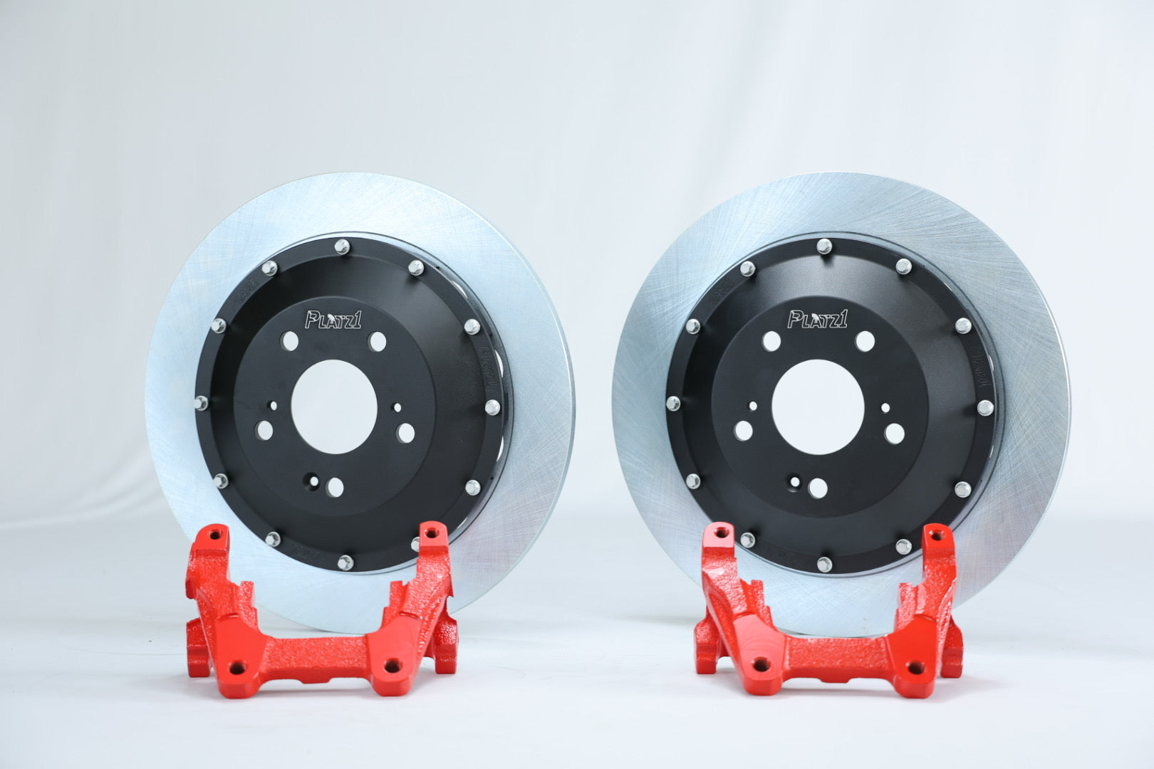 Rear 350mm 13.78" 2-PC Big Rotor Brake Disc Kit for HONDA Civic Type-R ...
