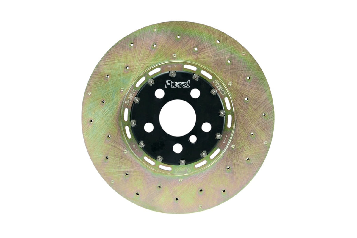 Platz1 360mm (14.17") Front 2-PC Floating Brake Disc Rotors SET for Mi ...