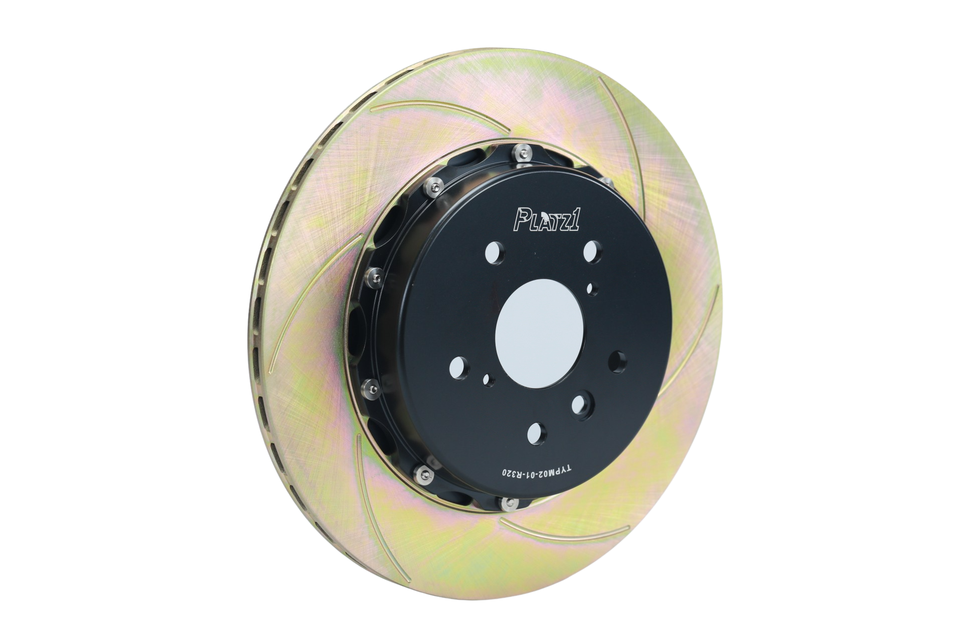 Platz1 Rear 320mm (12.6") 2-PC Floating Big Brake Disc Rotors Kit Upgr ...