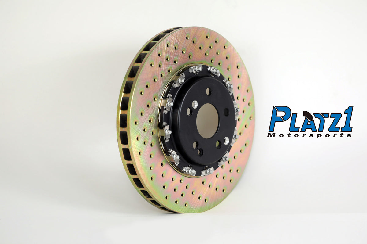 Platz1 360mm (14.17") Front 2-PC Floating Brake Disc Rotors for Benz W ...