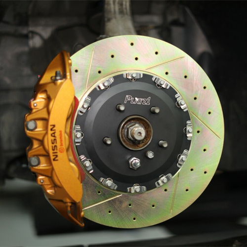 FRONT 380mm 14.96" 2-Piece Floating Disc Brake Rotor Upgrade for Nissan ...