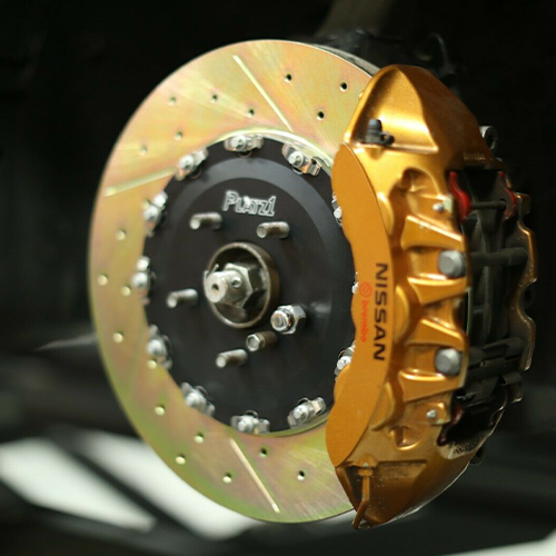 FRONT 380mm 14.96" 2-Piece Floating Disc Brake Rotor Upgrade for Nissan ...