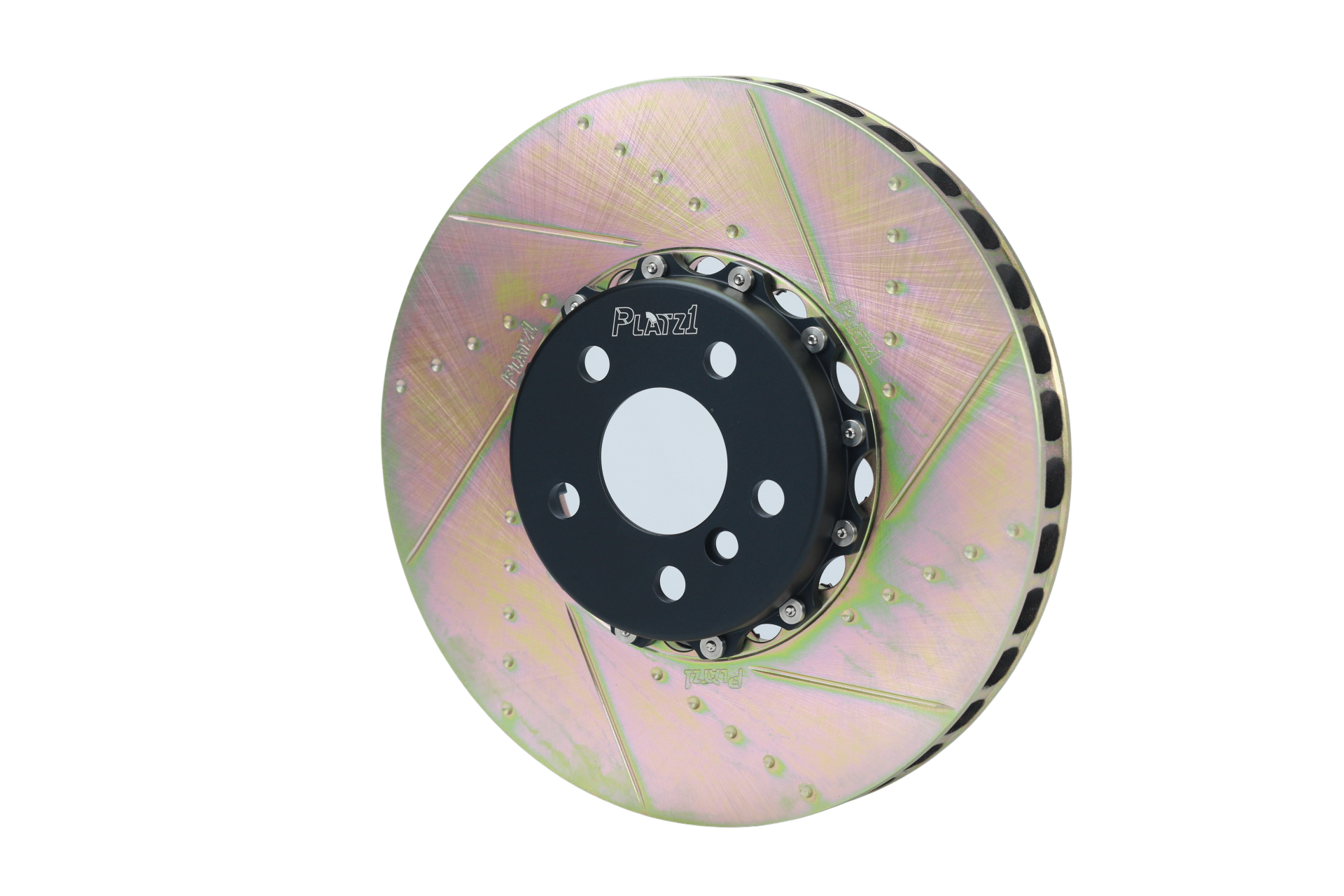 Platz1 Front 348mm (13.7") 2-PC Floating Brake Disc Rotors Upgrade for ...